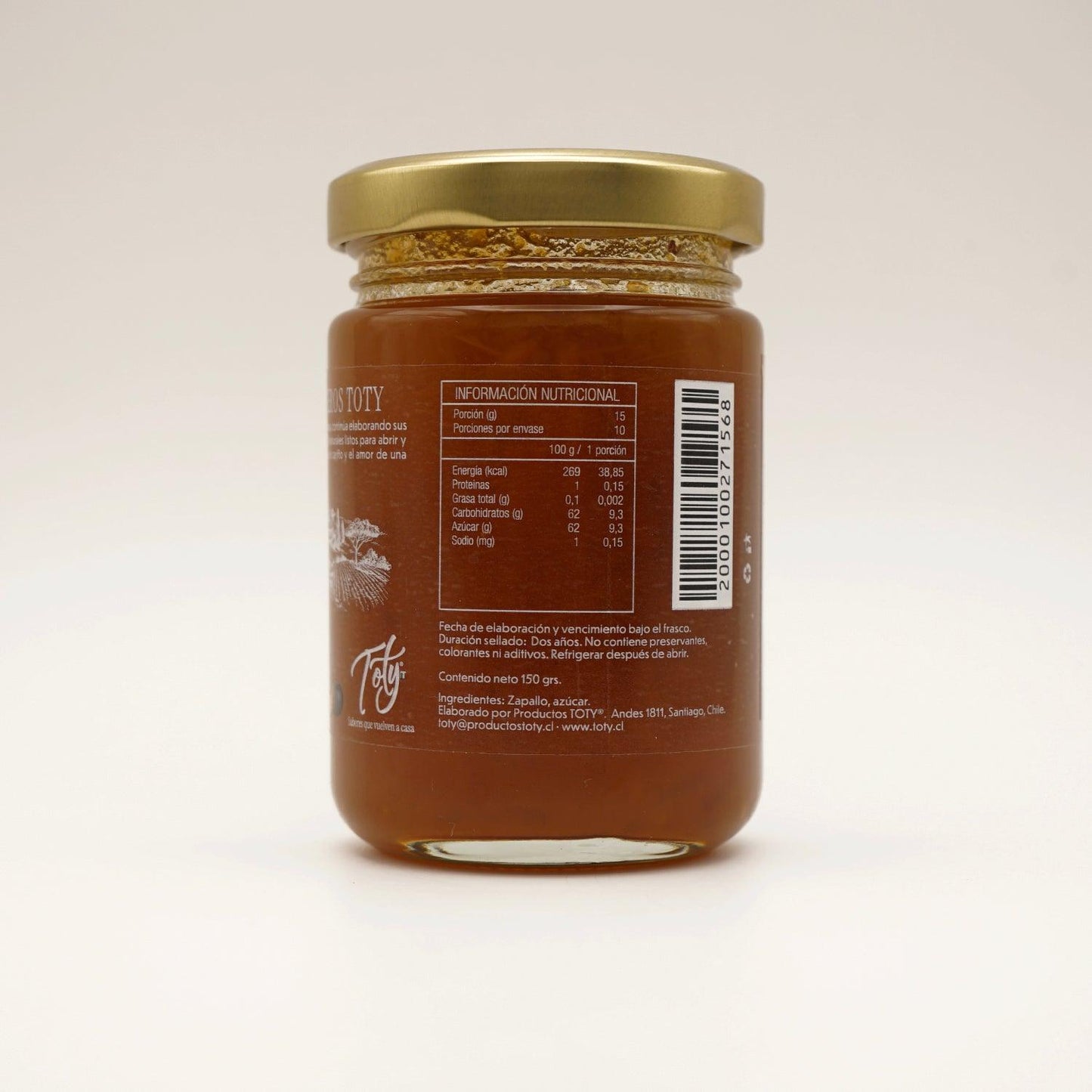 Dulce de Zapallo - Sabor Andino – Toty